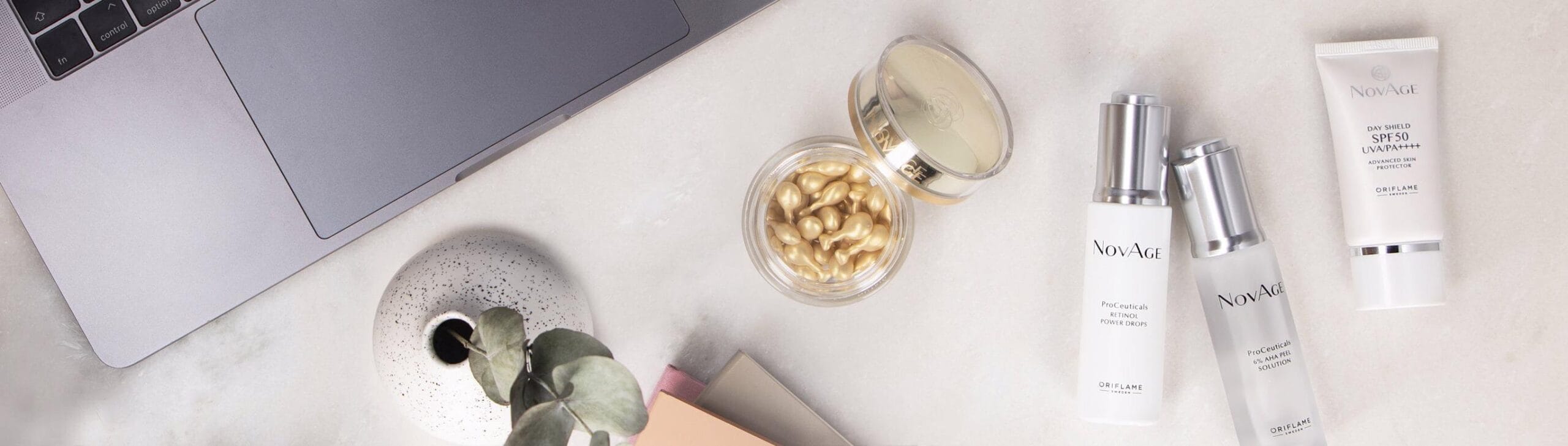 Novage Más Solución Antiedad Total Con Tecnología Bio Activo. | Oriflame